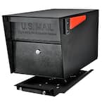 Mail Boss Locking Post Mount Mailbox with High Security Reinforced ...