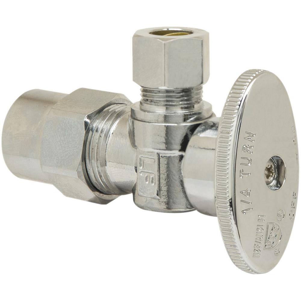 Plumbshop 1/2 in. Nominal CPVC x 3/8 in. O. D. Compression 1/4 in. Turn ...