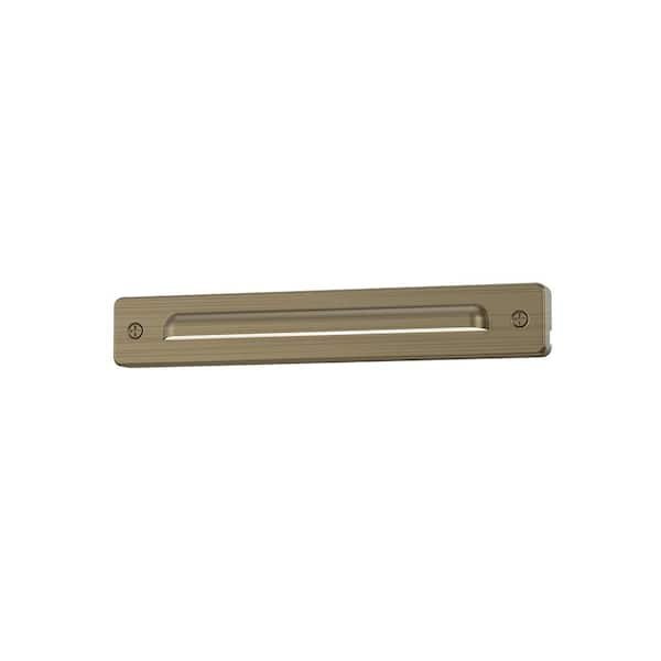 Commercial Electric 1005708624-Low Voltage LED Brass 7in Step Light ...