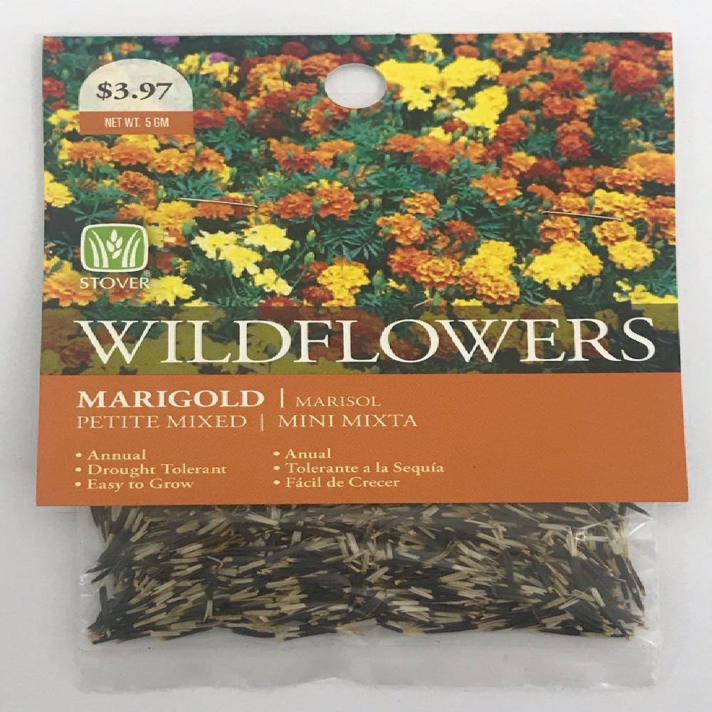 Marigold Petite Mix Seed-78043-6 - The Home Depot