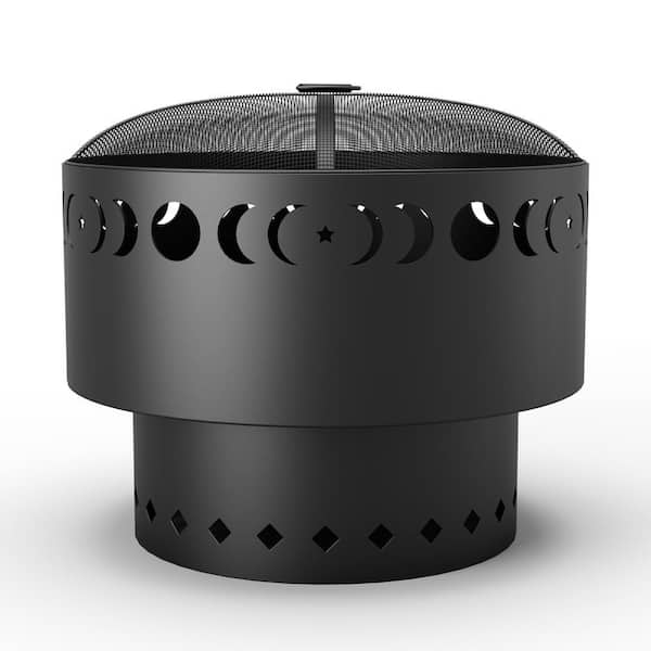 Reviews for AMITY TRUN LLC 23 in. Dia Moon Phase Outdoor Wood Burning ...