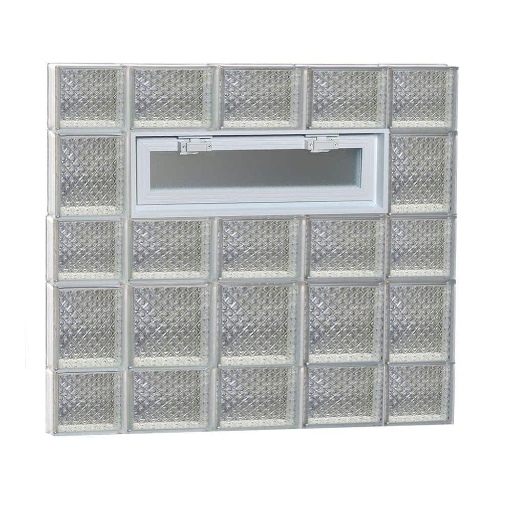 Clearly Secure 34.75 in. x 32.75 in. x 3.125 in. Frameless Vented ...