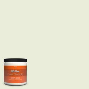 BEHR PREMIUM PLUS 8 oz. #M350-1 Grass Root Semi-Gloss Interior/Exterior ...