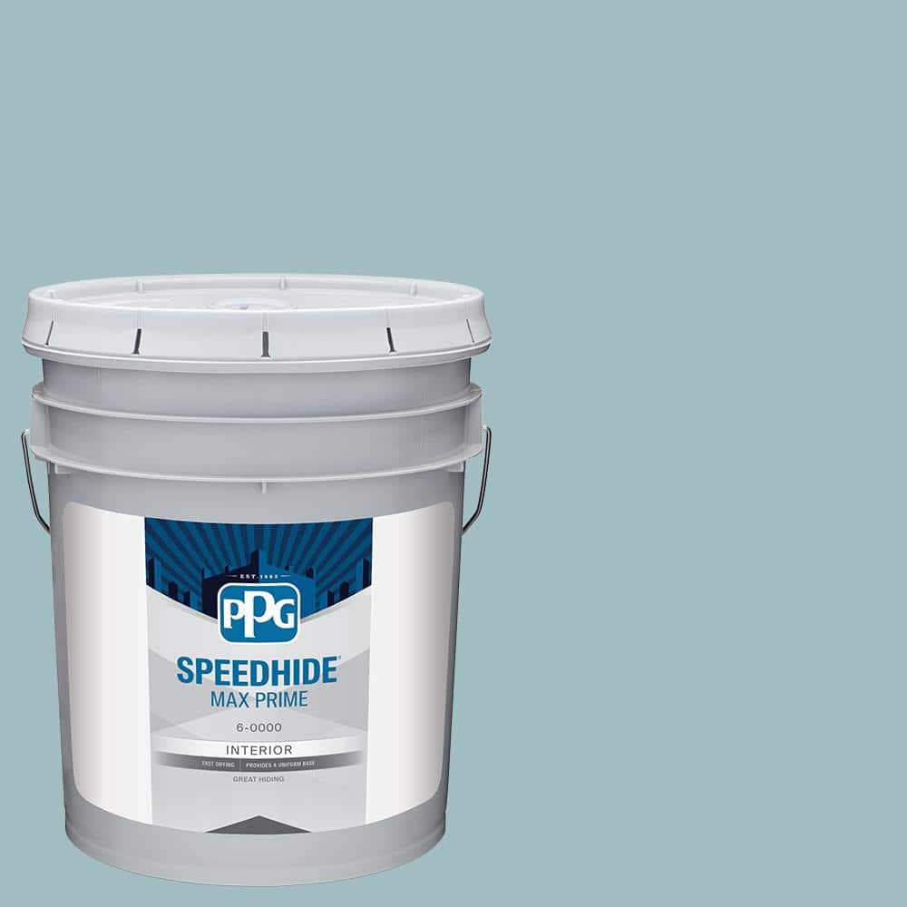 SPEEDHIDE MaxPrime 5 gal. PPG1148-4 Colonial Aqua Flat Interior Primer ...