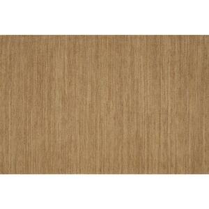 Natural Harmony Supreme - Color Brown Texture Custom Area Rug with Pad ...