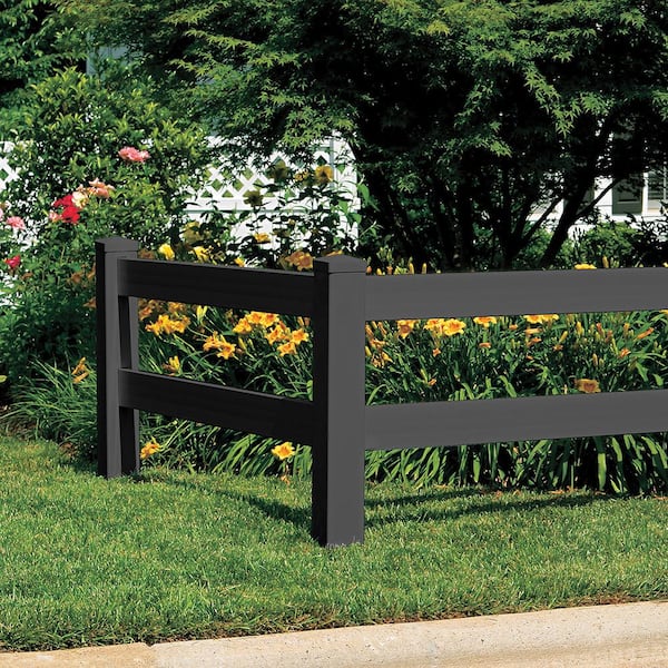 Vinyl Fence Rails - The Home Depot