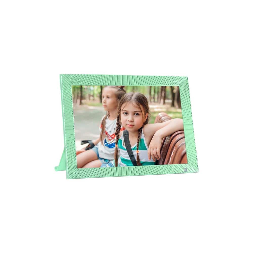 Lukyamzn 10.1 in. Digital Photo Frame with 32GB Storage, IPS Touch ...