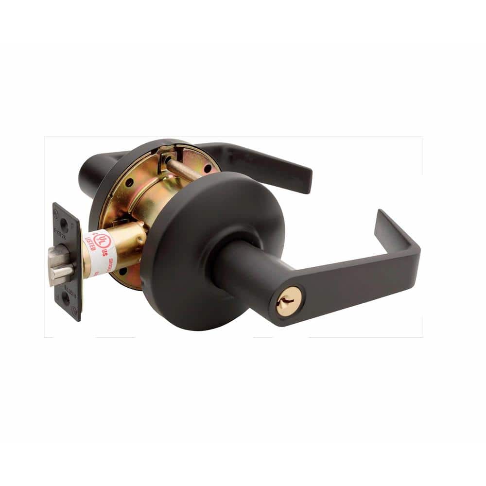 Copper Creek Grade 1 Erin Dark Bronze Cylindrical Entry Door Lever ...