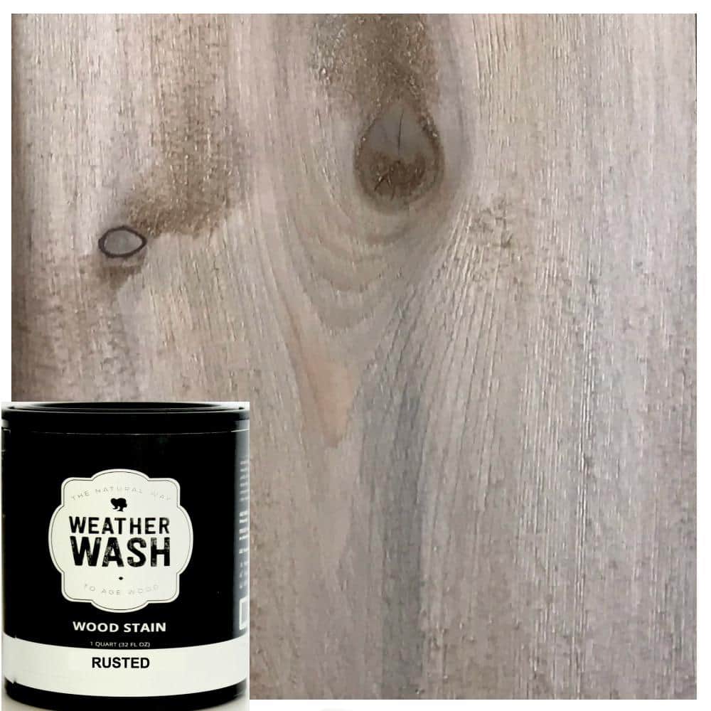 1 gal. Rusted Interior Weatherwash Aging Stain 0102 - The Home Depot