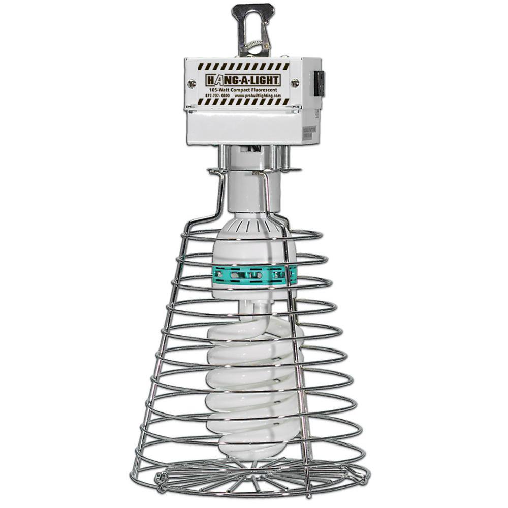Southwire 105-Watt 360-Degree Hang-A-Light Steel Portable Florescent ...