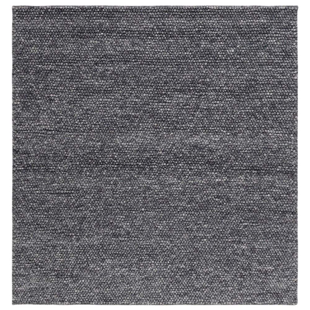 SAFAVIEH Natura Dark Gray 6 ft. x 6 ft. Gradient Square Area Rug ...