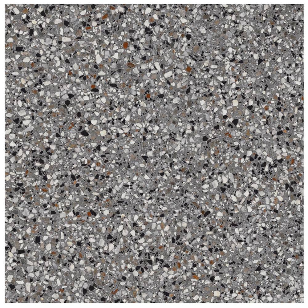 Ivy Hill Tile Bryant Charcoal Gray 4 in. x 0.39 in. Matte Porcelain ...