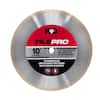 KING DIAMOND 10 in. Diamond Tile Circular Saw Blade C10S7 - The Home Depot