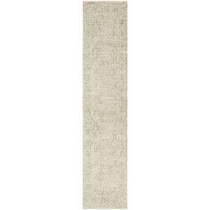 Nourison Outlines Ivory Grey 4 ft. x 6 ft. All-over design Traditional ...