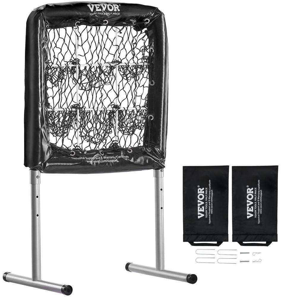 VEVOR 9-Hole Baseball Net, 28 in. L x 26 in. W Softball Baseball ...