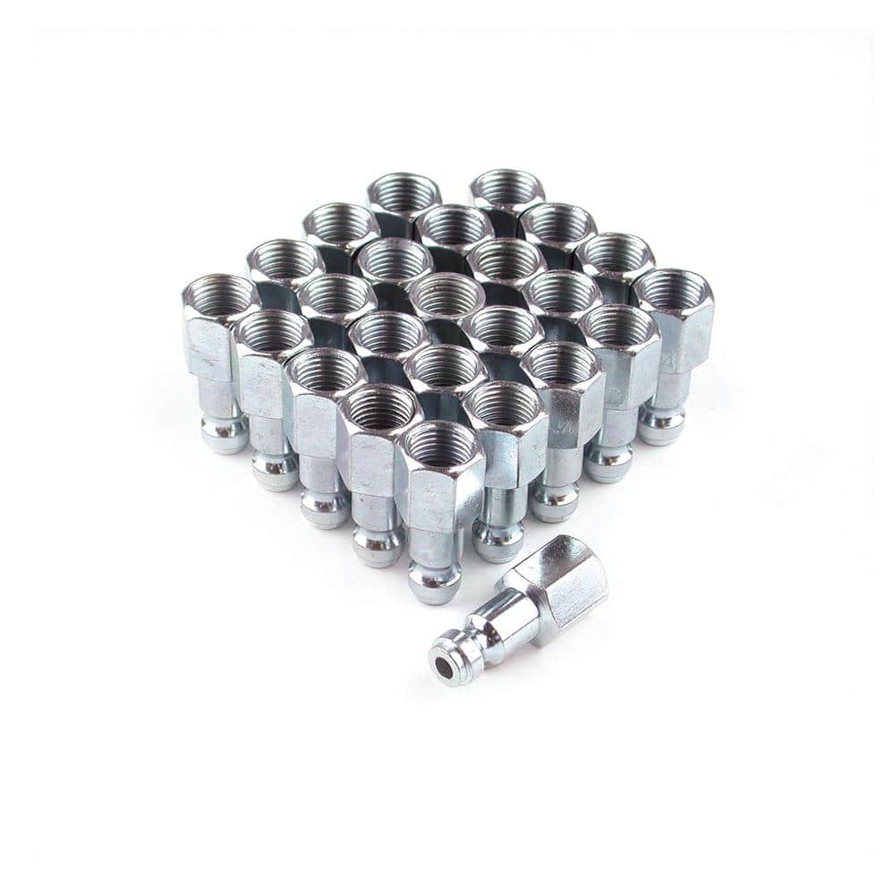 Primefit 1/4 in. Steel Female Automotive Plug (25-Piece) TP1414FS-B25-P ...