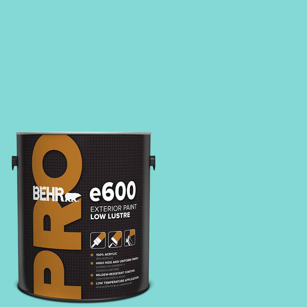 BEHR PRO 1 gal. #MQ4-22 Key Largo Low Luster Exterior Paint PR62001 ...