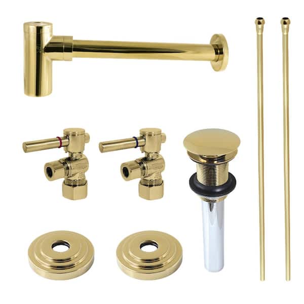 Kingston Brass Trimscape Bathroom Plumbing Trim Kits with P-Trap and ...