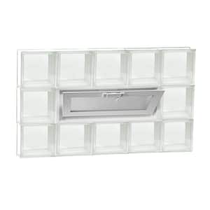 Clearly Secure 31 in. x 13.5 in. x 3.125 in. Frameless Clear Vented ...