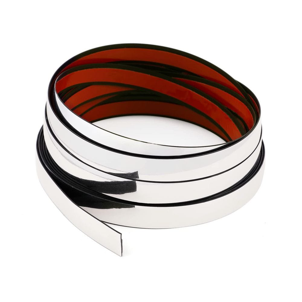 NVNOO 1/2 in. x 16.4 ft. PVC Peel and Stick Molding Trim Flexible Self ...