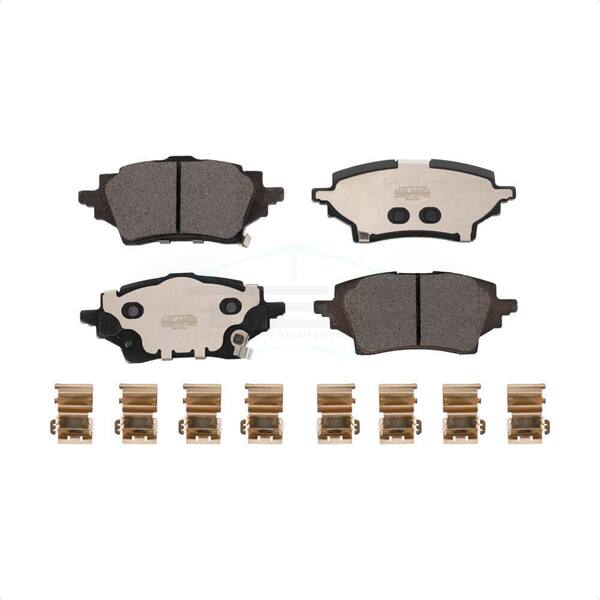 TEC Rear Ceramic Disc Brake Pads For Toyota C-HR TEC-2202 - The Home Depot