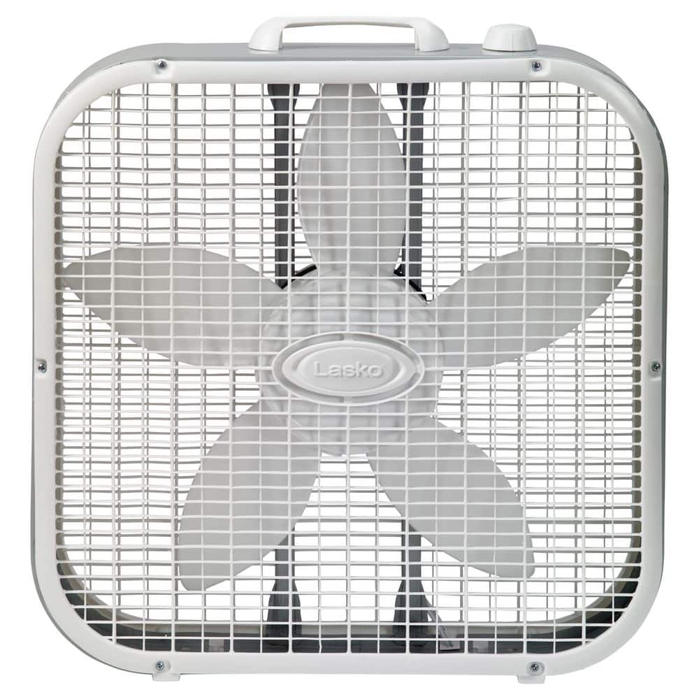 Reviews for Lasko 20 in. 3 Speed Air Circulating Box Fan for Home in ...
