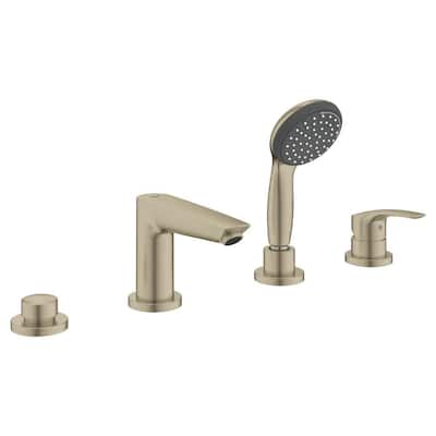 GROHE Eurosmart Single Handle Single Hole Bathroom Faucet with Drain ...