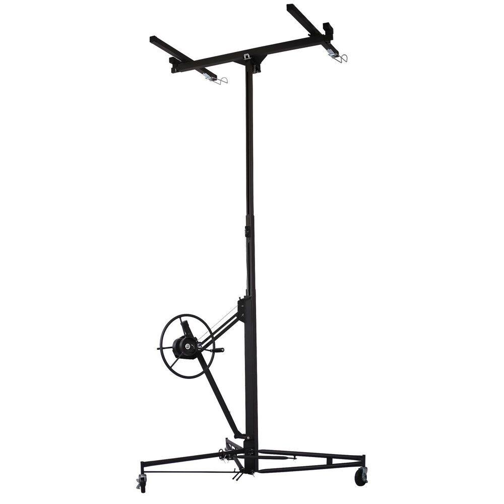 Tatayosi 16 ft. Drywall Panel Hoist Drywall Lift Rolling Panel Lift ...