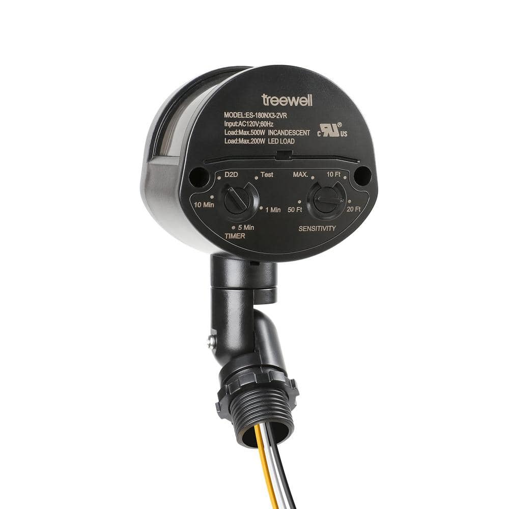 BIBIVIS Dusk to Dawn Light Control Motion Sensor, Adjustable Time and ...