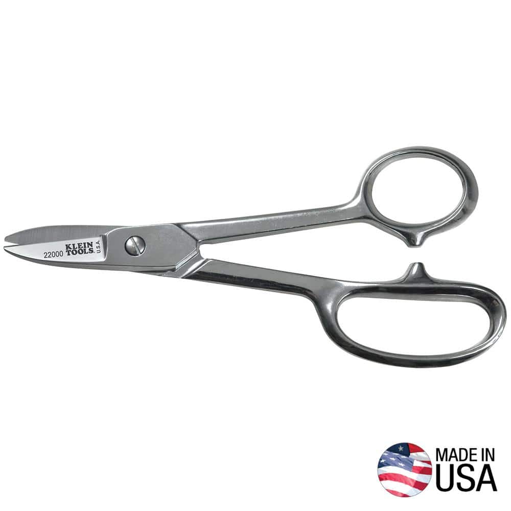 Klein Tools High Leverage Electrician Scissors / Snip 1.75 in. Blade ...