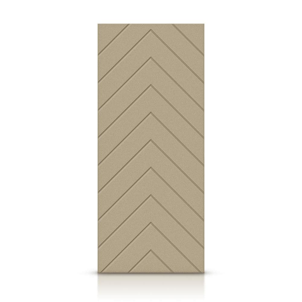 CALHOME 30 in. x 80 in. Hollow Core Unfinished Composite MDF Interior ...