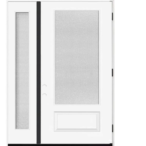 Steves & Sons Palisade 53 in. x 80 in. 3/4 l MicroGranite Impact Glass ...