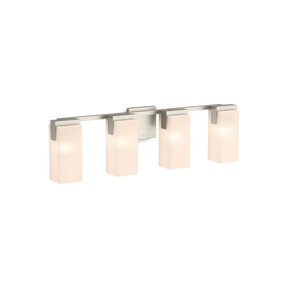 KOHLER Honesty 4-Light Brushed Nickel Wall Sconce 28973-SC04-BNL - The ...
