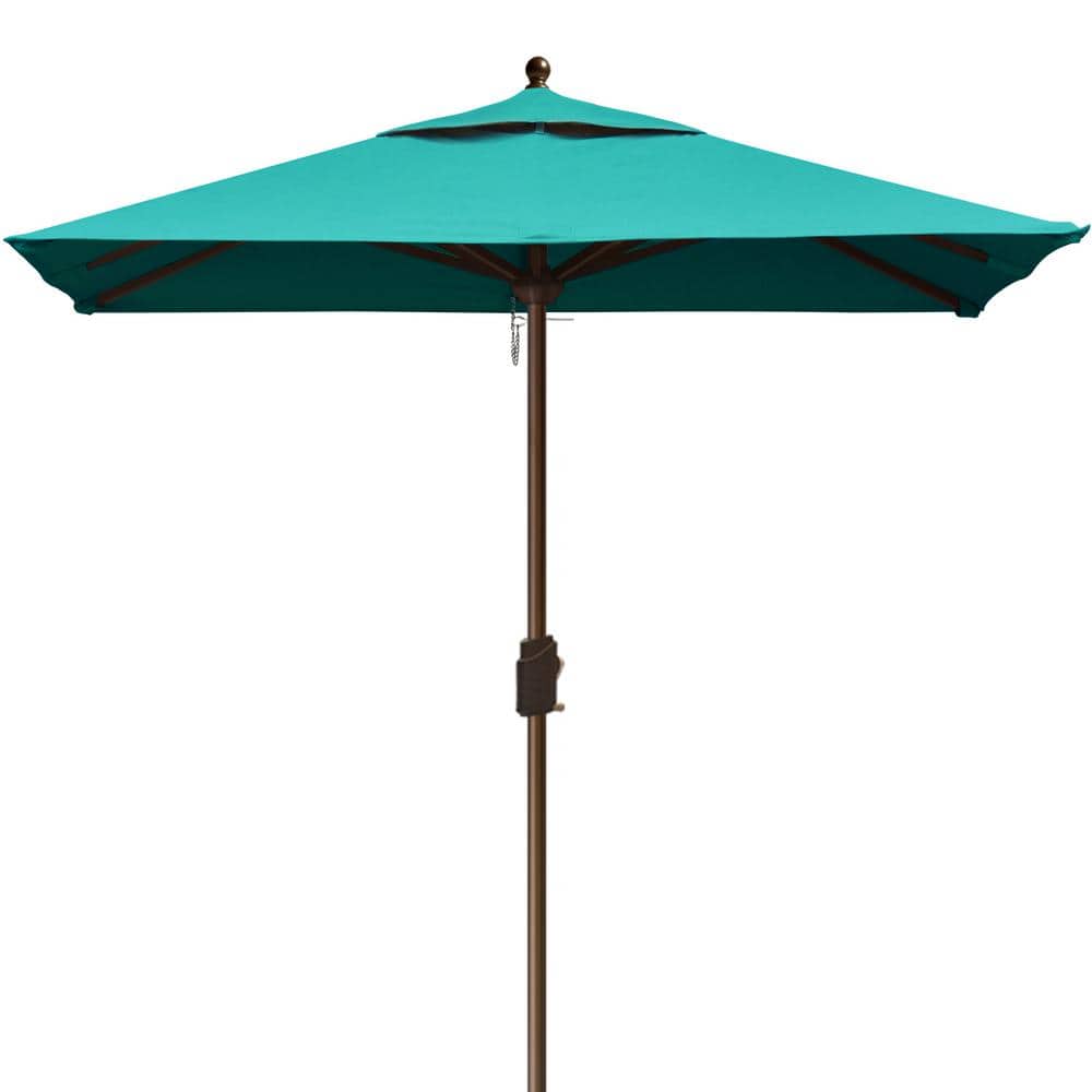 Terracemaster USA 6 ft. x 6 ft. 10-Year-Non-Fading Sunumbrella Square ...