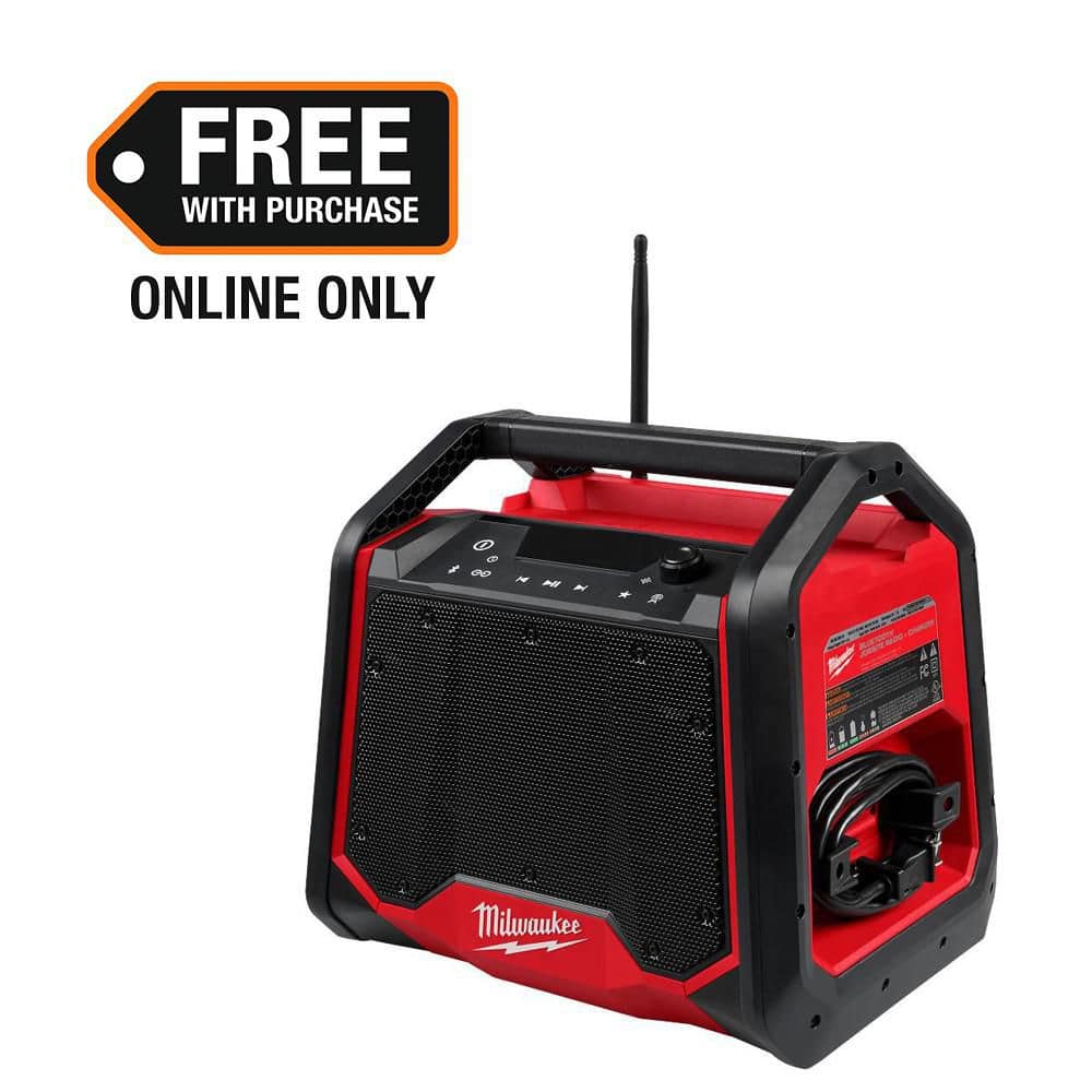 Milwaukee M18 Lithium-Ion Cordless PACKOUT Jobsite Radio/Speaker with ...