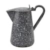 Park Designs Granite Enamelware 40 fl.oz Grey Metal Pitcher with Lid ...
