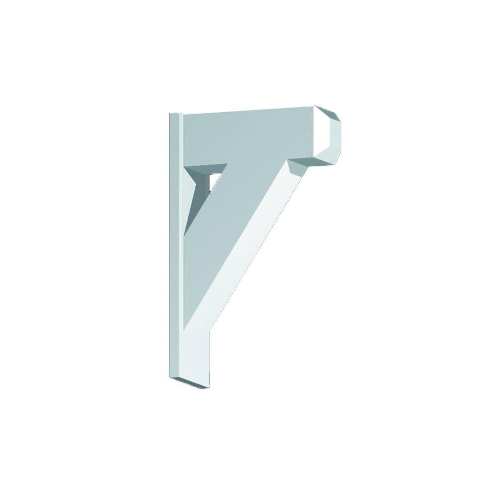 Fypon 9-7/8 in. x 16 in. x 4-7/16 in. Polyurethane Bracket BKT10X16X4 ...