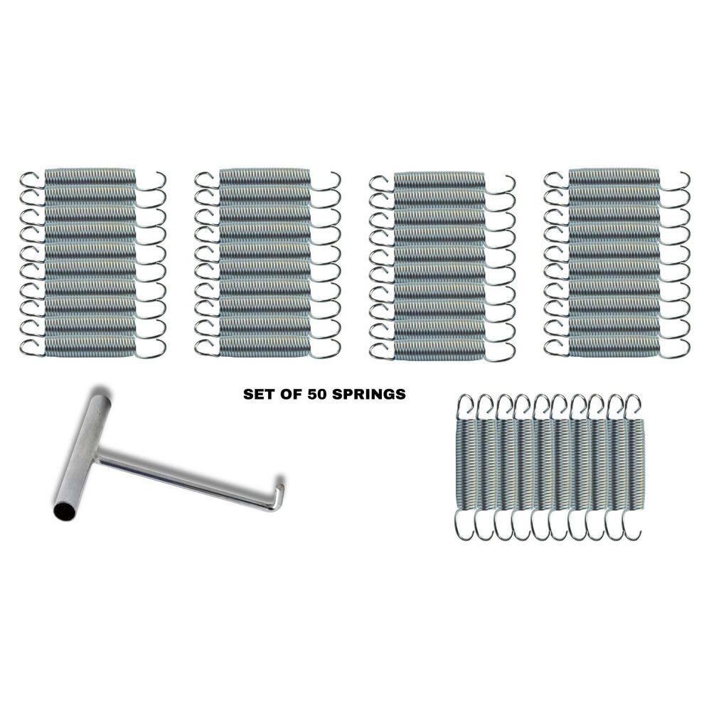 JUMPKING 6 in. Galvanized Spring for Trampoline (Set of 50) SP6-S50 ...