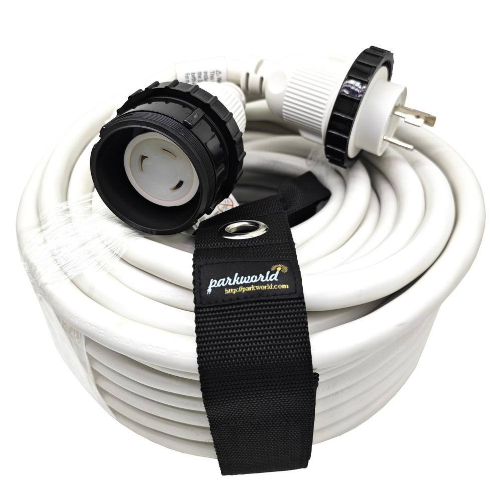 parkworld 75 ft. 10/3 30 Amp 125-Volt Twist Lock NEMA L5-30 RV/Maine ...