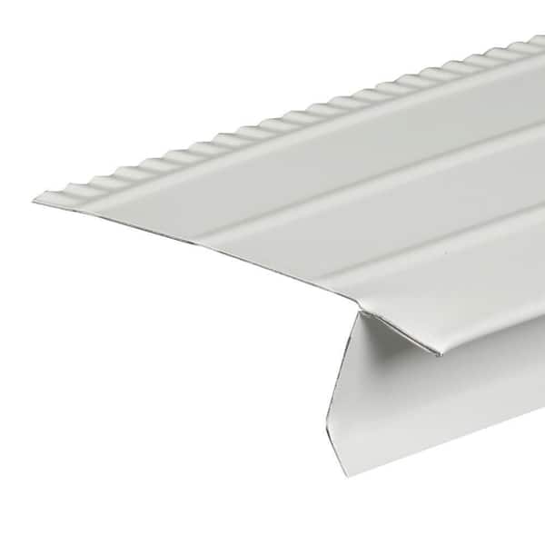 Amerimax Home Products F5R 2.77 in. x 10 ft. White Aluminum Drip Edge ...