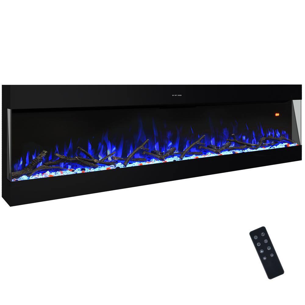 Prismaster ...keeps your home stylish 72 in. 3-Sided Electric Fireplace ...