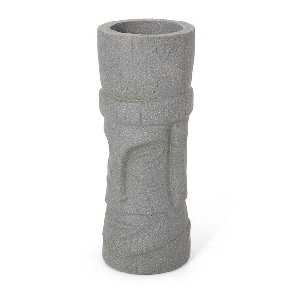 Jushua 24 in. H Indoor /Outdoor Stone Gray Figure Vertical Garden ...