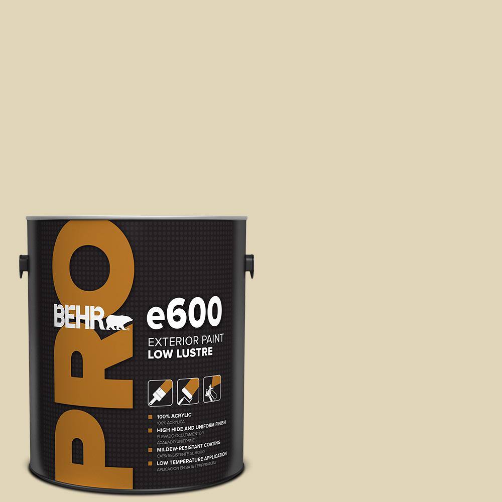 BEHR PRO 1 gal. #760C-3 Wild Honey Low Luster Exterior Paint PR62001 ...