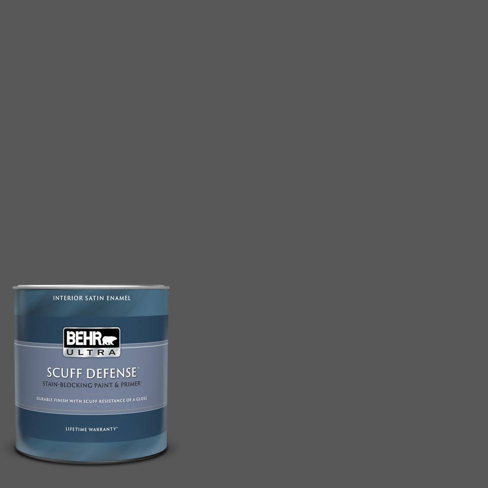 BEHR ULTRA 1 qt. #PPU24-22 Shadow Mountain Extra Durable Satin Enamel ...