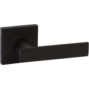 DELANEY HARDWARE HK Black Contemporary Style Straight Entry Door Handle ...