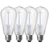 Feit Electric 60-Watt Equivalent ST19 Dimmable Straight Filament Clear ...