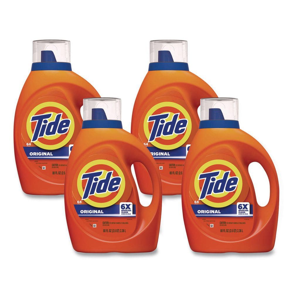 Tide Original Scent Liquid Laundry Detergent, 80 fl. oz., 64 Loads (4 ...