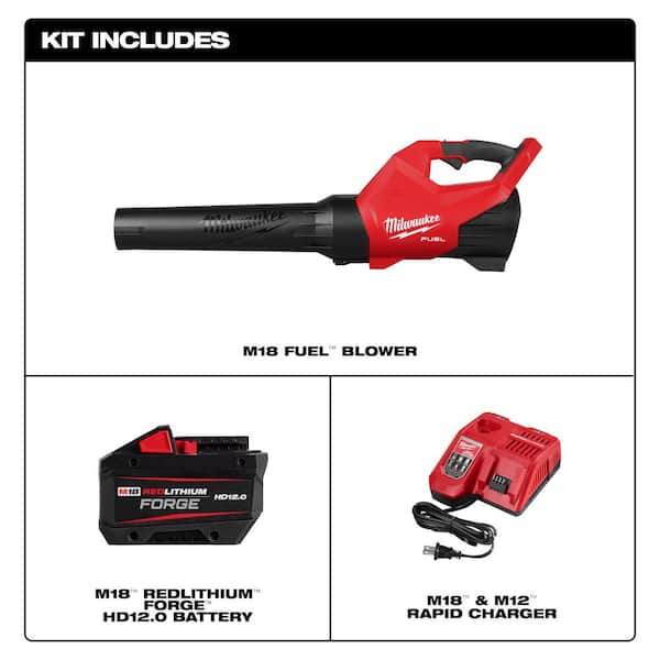 Milwaukee M18 FUEL 120 MPH 500 CFM 18V Brushless Cordless Battery ...