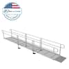 EZ-ACCESS PATHWAY 3G 20 ft. Wheelchair Ramp Kit with Expanded Metal ...