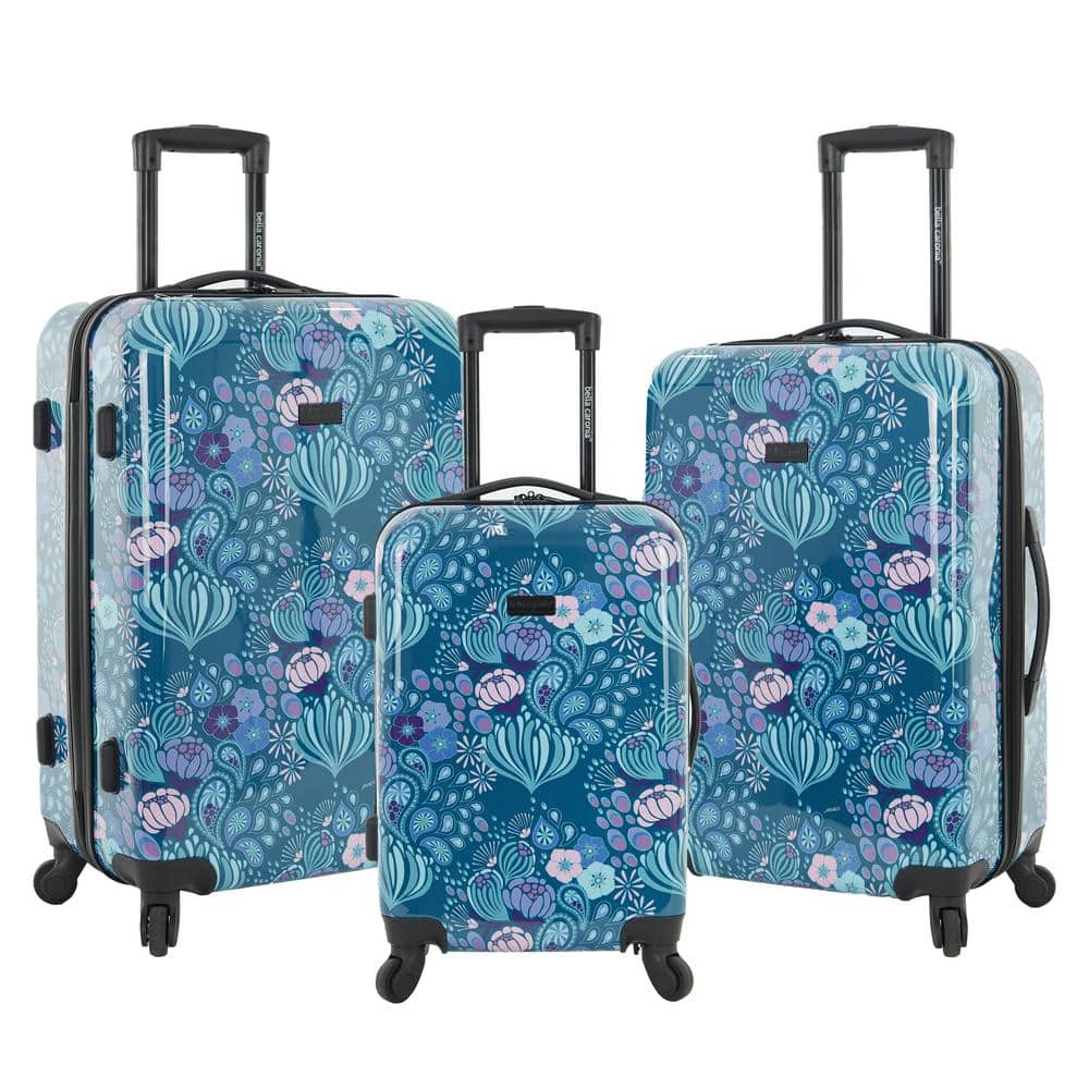 Travelers Club 3pc HARDSIDE ROLLING COLLECTION w/360° 4 Travelers Club 3pc HARDSIDE ROLLING COLLECTION w/360° 4
